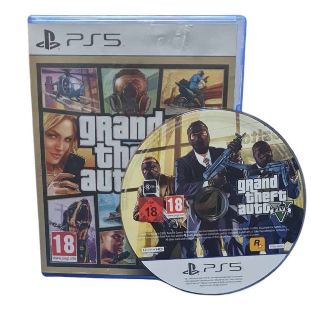 Pre-owned GTA V Playstation 5 Game - Own4Less